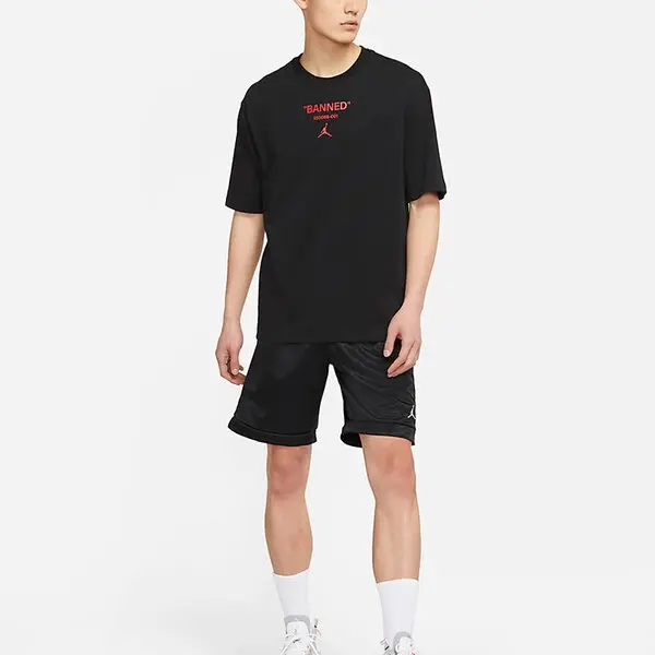 JORDAN Casual Sports Printing Short Sleeve