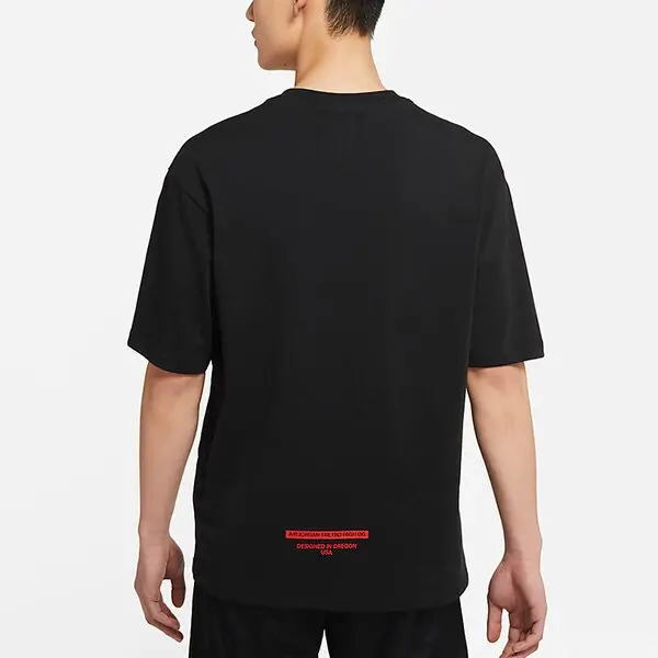 JORDAN Casual Sports Printing Short Sleeve