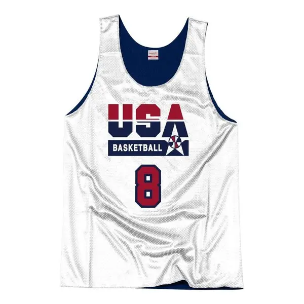 Mitchell & Ness X Nba Reversible Practice Team Usa 1992 Jerseys 'scottie Pippen 8 - Navy/white