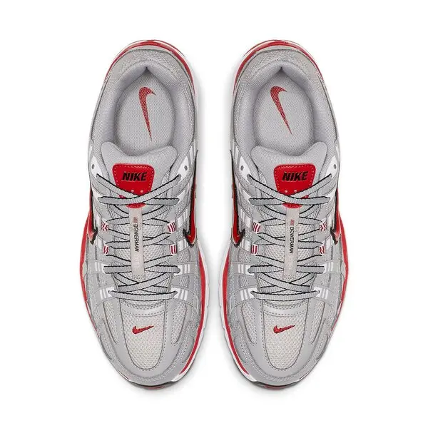 Nike P-6000 Athletic Sneakers - Grey/red