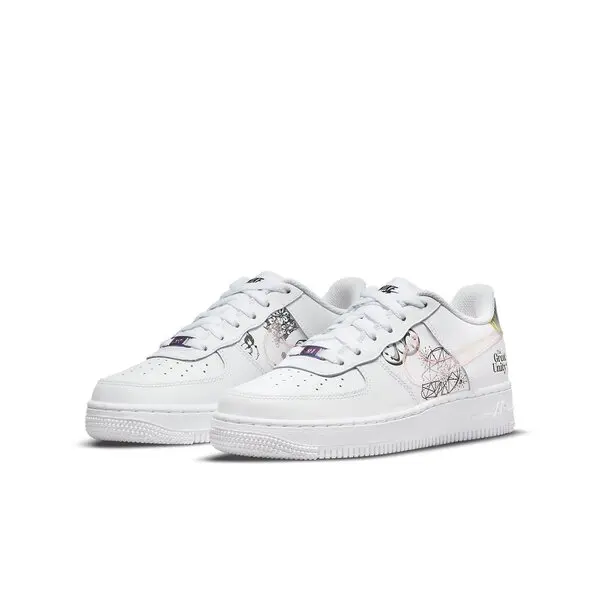 Nike Force 1 'the Great Unity' Low Top Sneakers - White/black