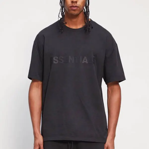 Fear Of God Fw20 Logo Tee - Black