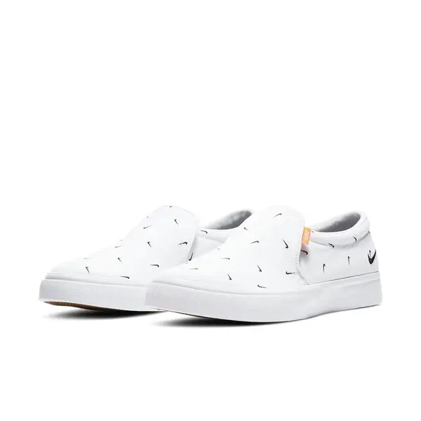 Nike Court Royale Swoosh Print Slip-on Sneakers