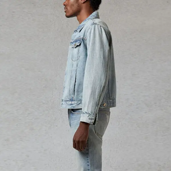 Fear Of God Light Denim Trucker Jacket