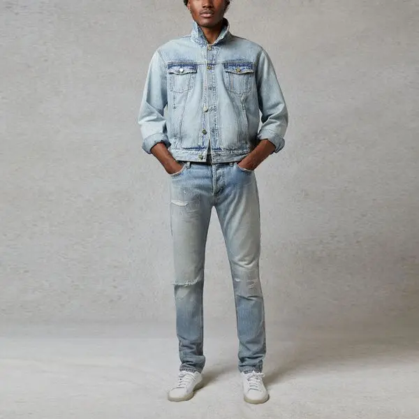 Fear Of God Light Denim Trucker Jacket