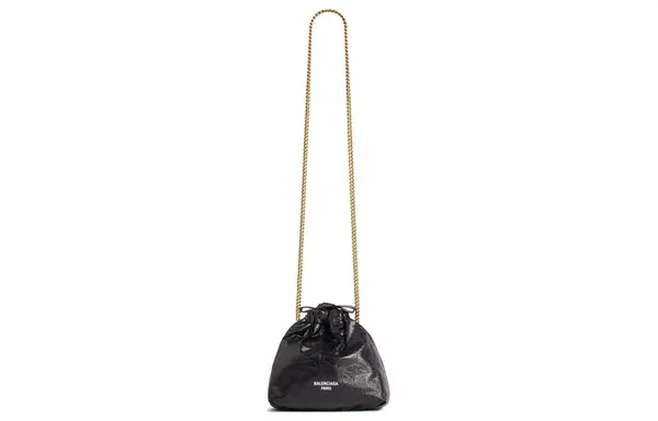 Balenciaga Crush Xs Tote Bag - Black