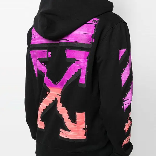 Off-White Gradient Zipper Classic Hoodie