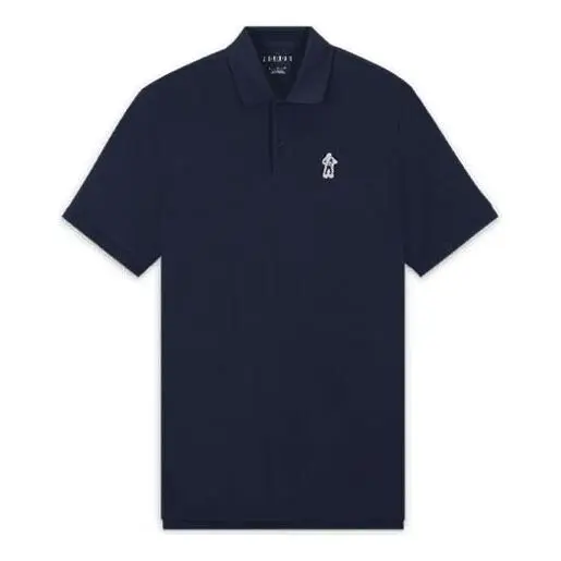 JORDAN X Eastside Golf Polo Shirt 'navy - Navy Blue