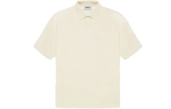 Fear Of God Ss21 Polo Shirt 'buttercream