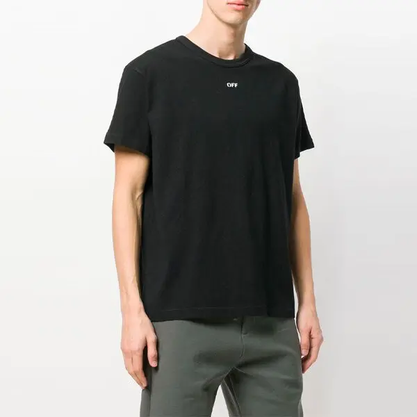 Off-White Short Sleeve Graphic T-shirt