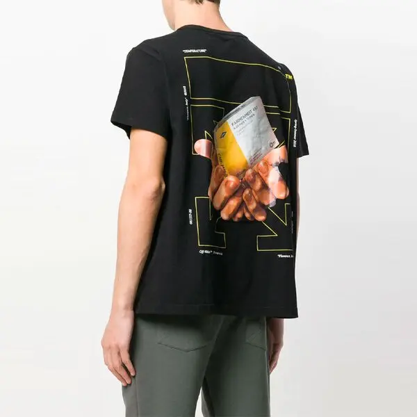Off-White Short Sleeve Graphic T-shirt