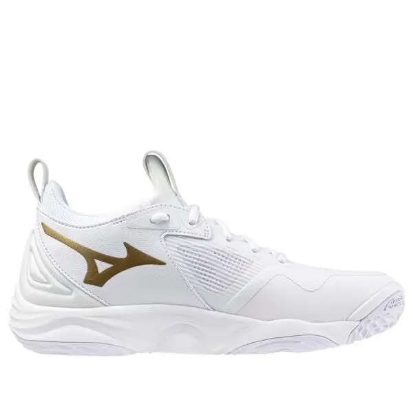 Mizuno Wave Momentum 3 Sneakers - White/gold