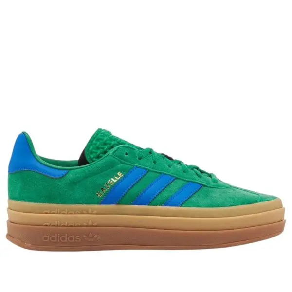 Adidas Gazelle Bold Sneakers - Green/blue