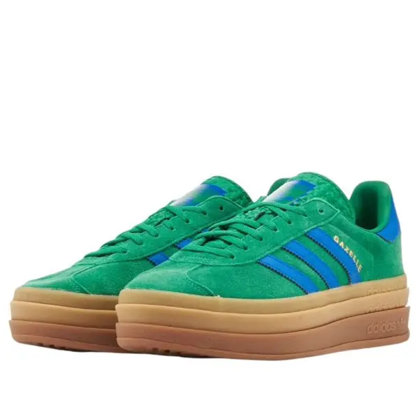 Adidas Gazelle Bold Sneakers - Green/blue