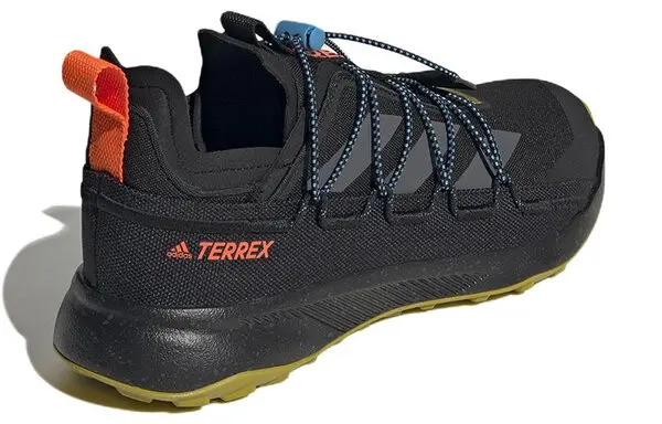 Adidas Terrex Voyager 21 Canvas Travel Shoe - Black/orange/blue