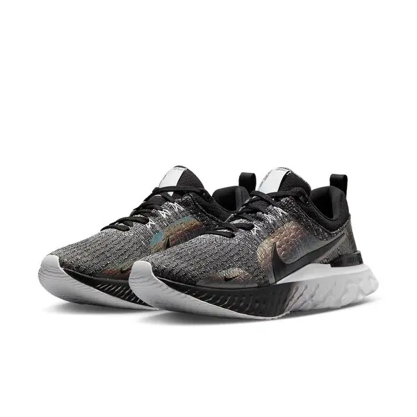 Nike React Infinity Run Flyknit 3 Premium - Blackgray