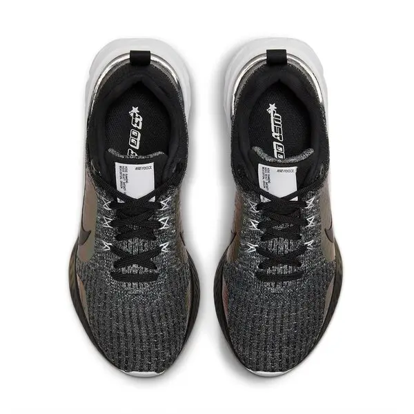 Nike React Infinity Run Flyknit 3 Premium - Blackgray