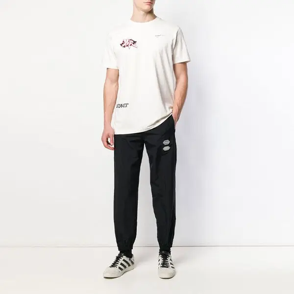 Off-White Short Sleeve Logo Normal Fit