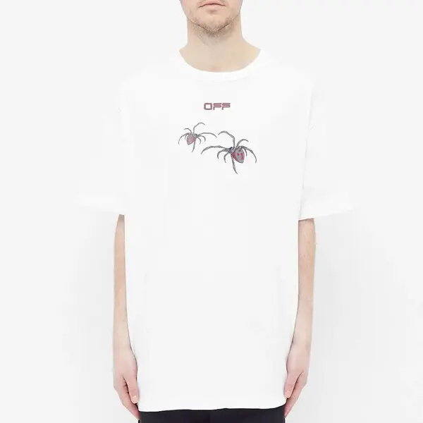 Off-White Spider And Arrow Print Short Sleeve T-shirt