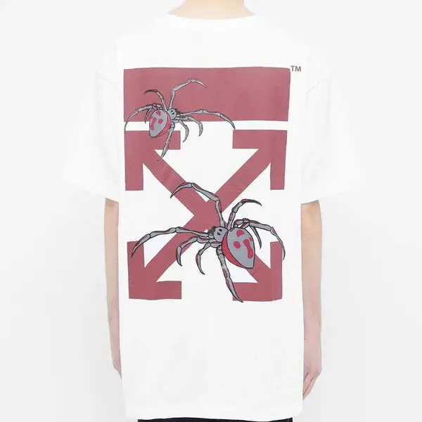 Off-White Spider And Arrow Print Short Sleeve T-shirt