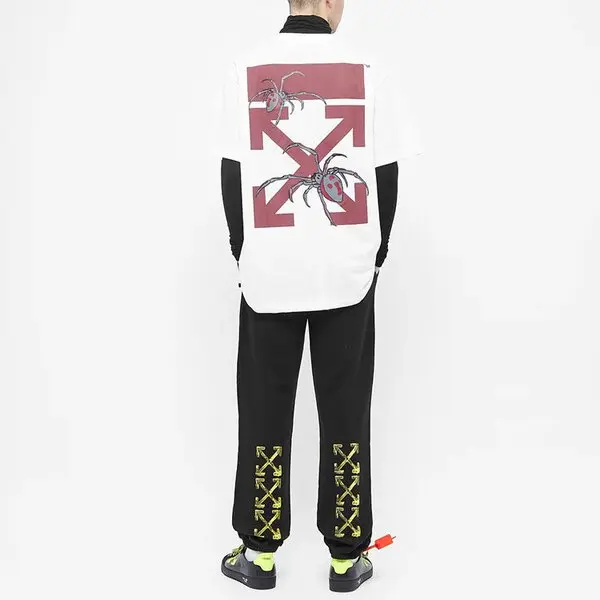 Off-White Spider And Arrow Print Short Sleeve T-shirt