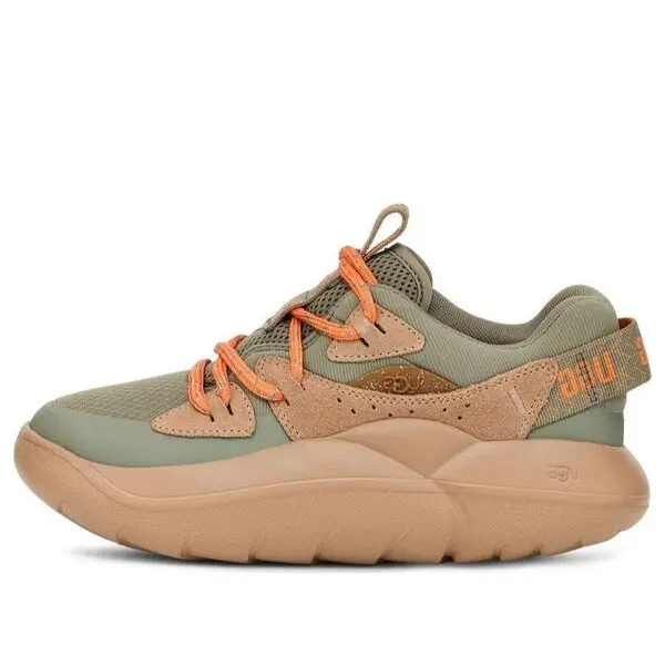 UGG La Alto Lace Outdoor Sneakers - Beige/tan/green