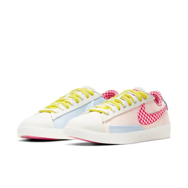 Nike Blazer Low Lx "picnic" Sneakers - Pink/yellow/blue