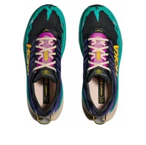 Hoka One One Torrent 4 Trail Running Sneakers - Mountain Iris/oatmeal