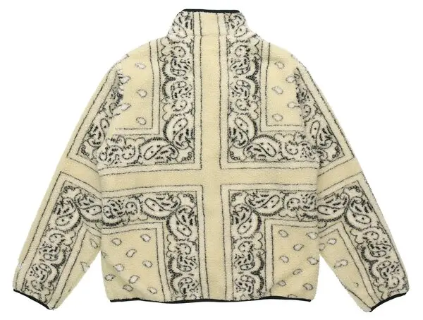 Supreme Reversible Bandana Fleece Jacket