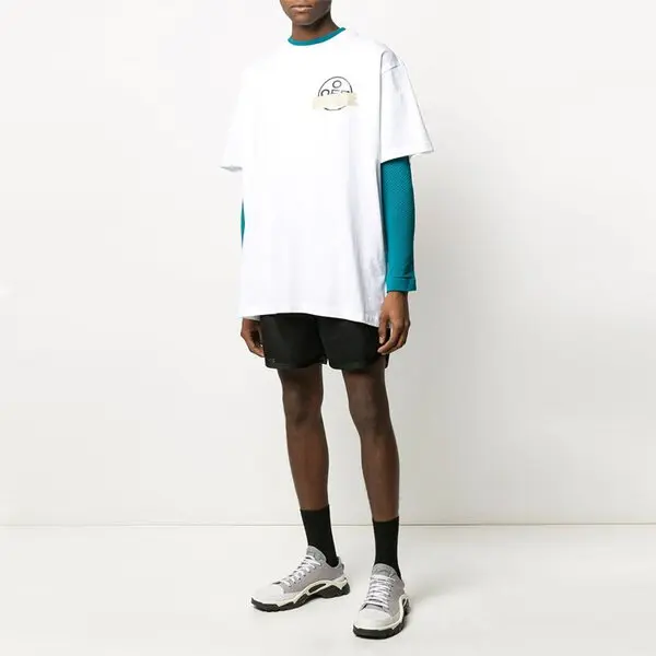 Off-White Diagonal Arrows Tape T-shirt - White