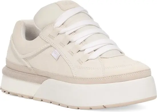 UGG Goldencush Lt Platform Sneakers - White