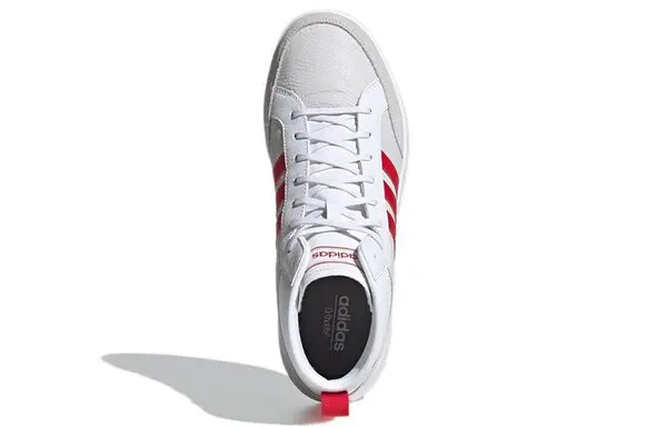 Adidas Court80s Mid Top Sneakers - White/red/gray