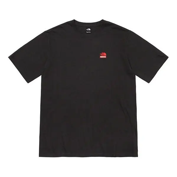 Supreme Fw19 Week 10 X The North Face Statue Of Liberty Tee - Black