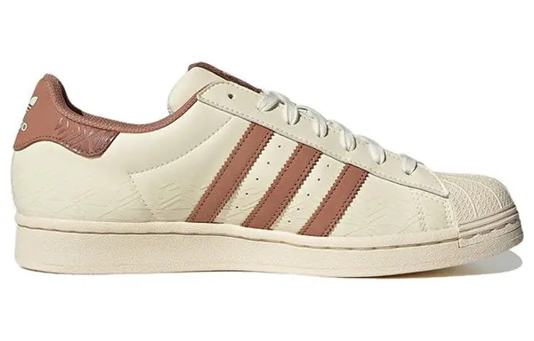 Adidas Originals Superstar Sneakers - Cream/brown
