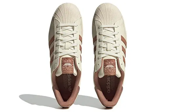 Adidas Originals Superstar Sneakers - Cream/brown