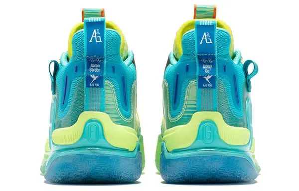 361 DEGREES Ag1 Pro Aaron Gordon 'miro' Sneakers - Blue/green