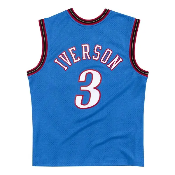 Mitchell & Ness X Nba Philadelphia 76ers 1999-2000 Swingman Jersey Allen Iverson #3 - Blue