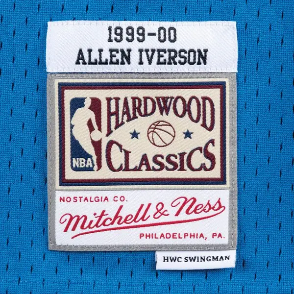 Mitchell & Ness X Nba Philadelphia 76ers 1999-2000 Swingman Jersey Allen Iverson #3 - Blue