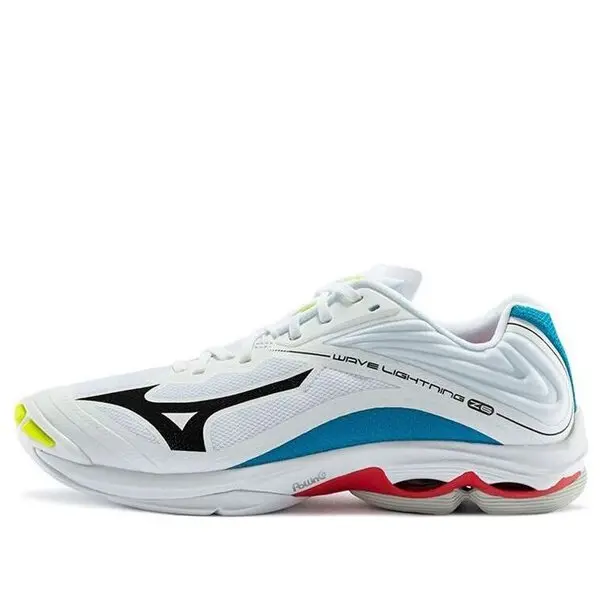 Mizuno Wave Lightning Z6 Athletic Sneakers - White/blue