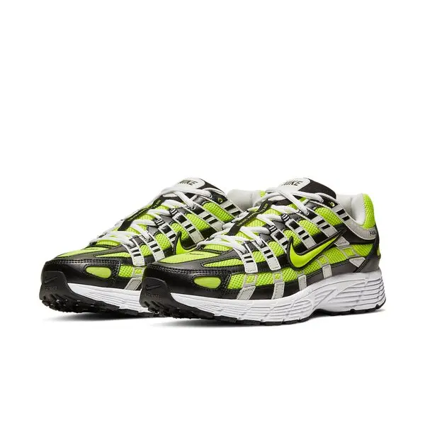 Nike P-6000 Low Top Sneakers - Black/yellow