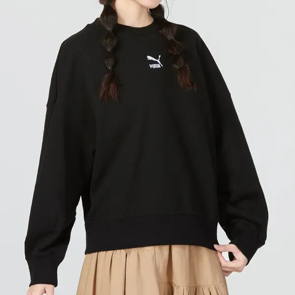 PUMA Better Classic Relaxed Crewneck Pullover