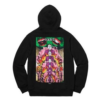 Supreme Ss19 Gilbert & George/ Death Hooded Sweatshirt - Black