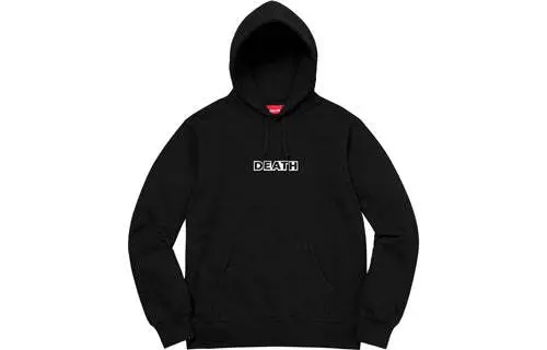 Supreme Ss19 Gilbert & George/ Death Hooded Sweatshirt
