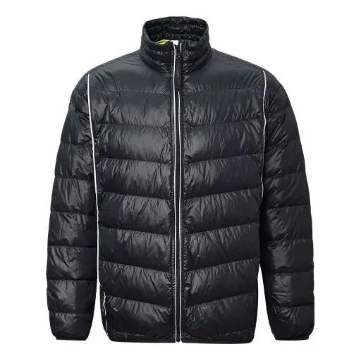 CONVERSE Stand Collar Light Puffer Jacket - Black