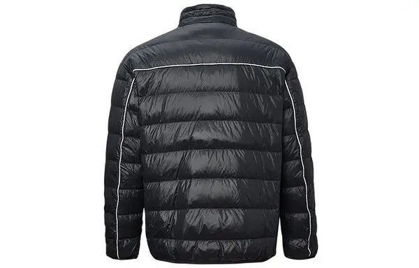 CONVERSE Stand Collar Light Puffer Jacket - Black