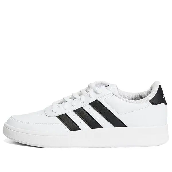 Adidas Breaknet Low Top Sneakers - Cloud White/core Black/cloud White