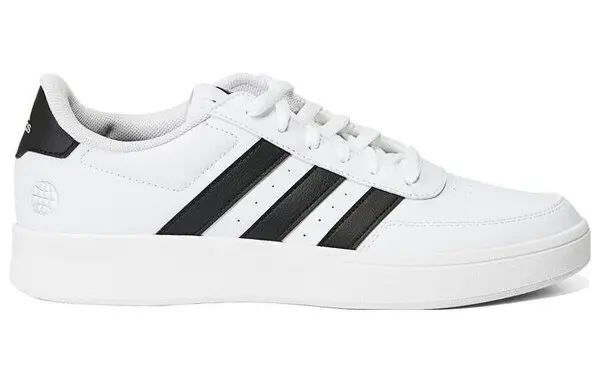 Adidas Breaknet Low Top Sneakers - Cloud White/core Black/cloud White