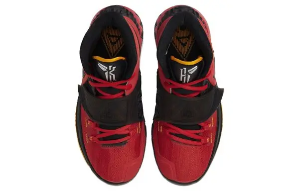 Nike Kyrie 6 "bruce Lee Red" Basketball Sneakers - Black/red