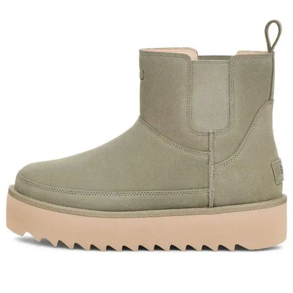 UGG Chelsea Platform Mini Boots - Green