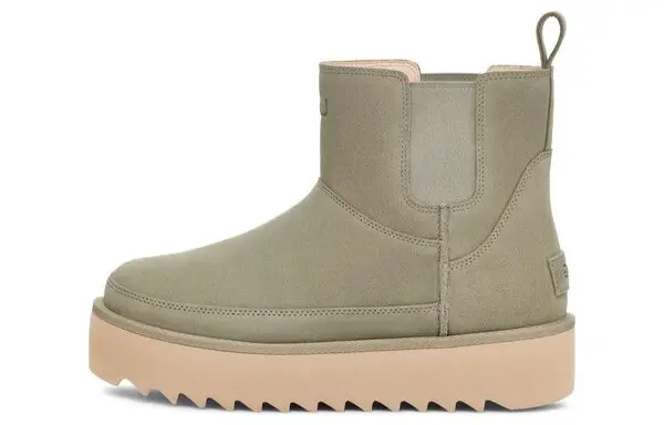 UGG Chelsea Platform Mini Boots - Green